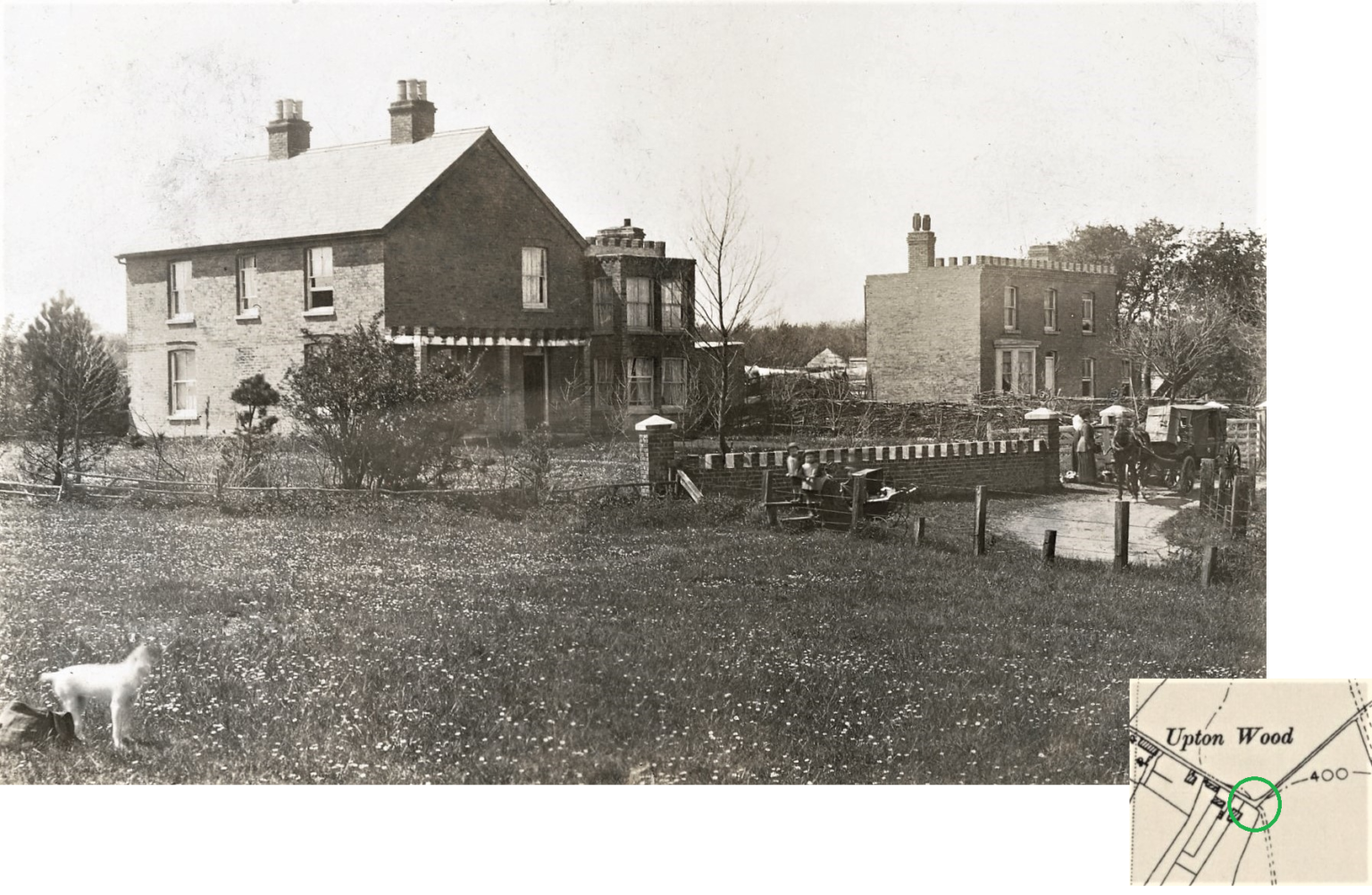 The firs with map – Shepherdswell & Coldred History Society